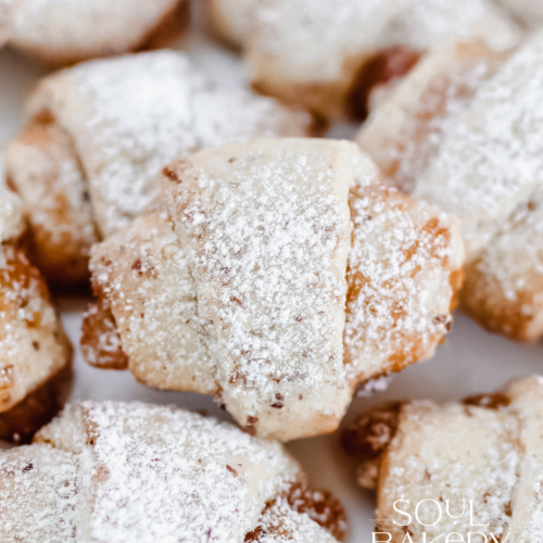 süße Aprikosen Mandel Mini Hörnchen - Soul Bakery